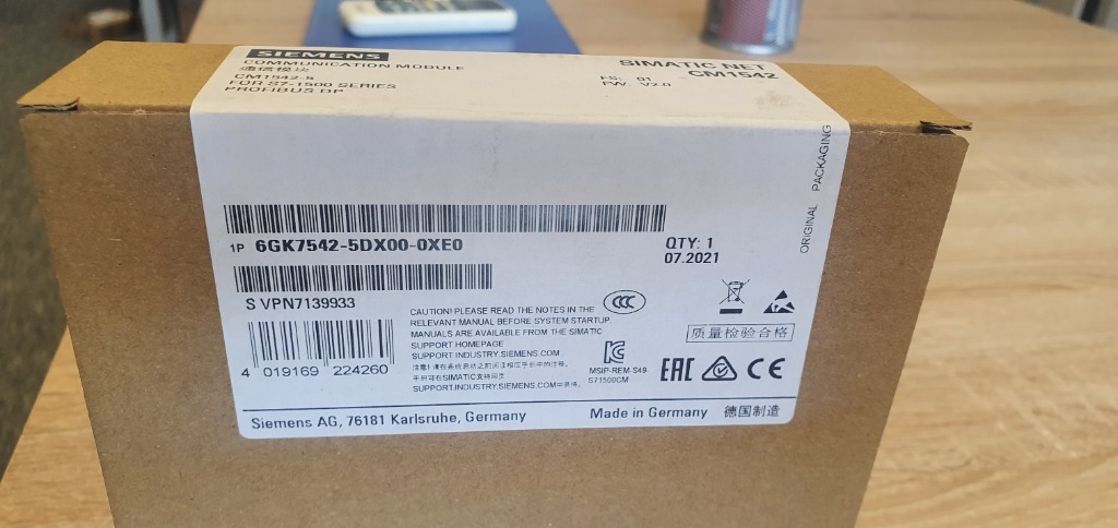 Profibus DP Master/Slave 6GK7542-5DX00-0XE0 | Tarnów | Kup teraz na ... Profibus DP Master/Slave 6GK7542-5DX00-0XE0 | Tarnów | Kup teraz na ...