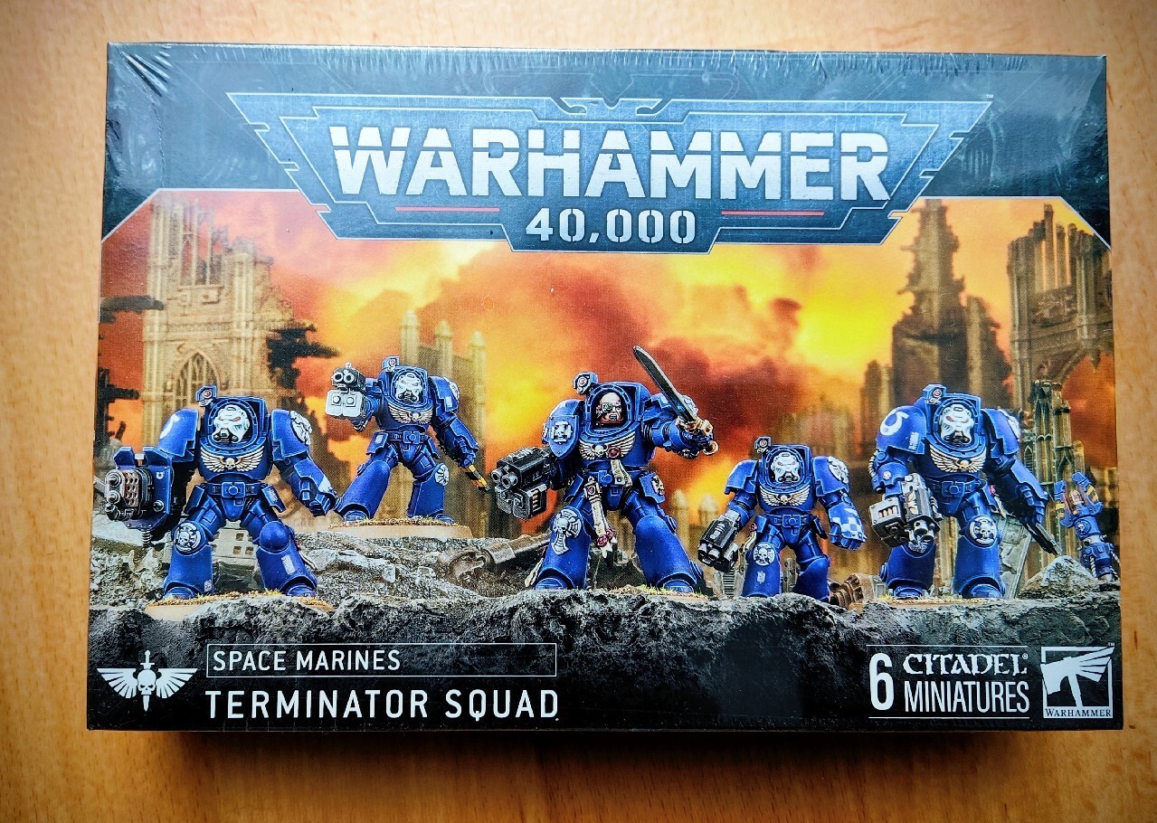 Terminator Squad Space Marines Terminators Warhammer 40k | Szczecin ...