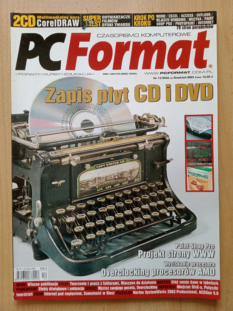 PC Format 12/02 12 2002 Windows Porady | Lubliniec | Kup teraz na ...