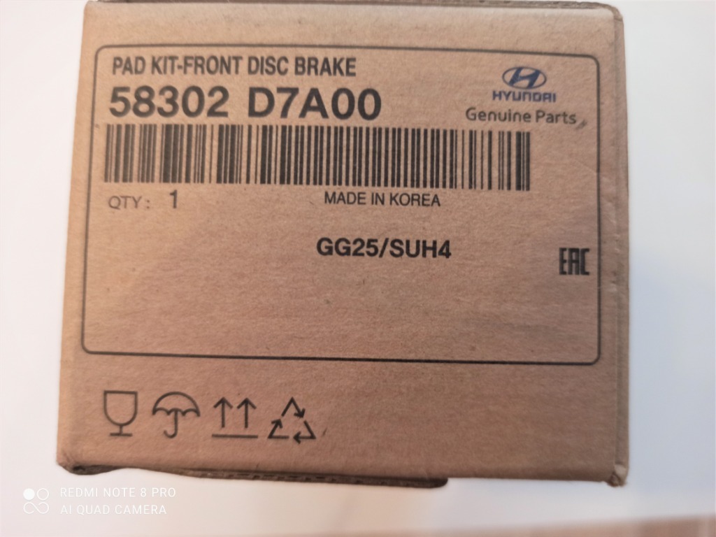 Hyundai Tucson Kia Sportage 58302 D7A00 klocki tył | Łódź | Kup teraz ...