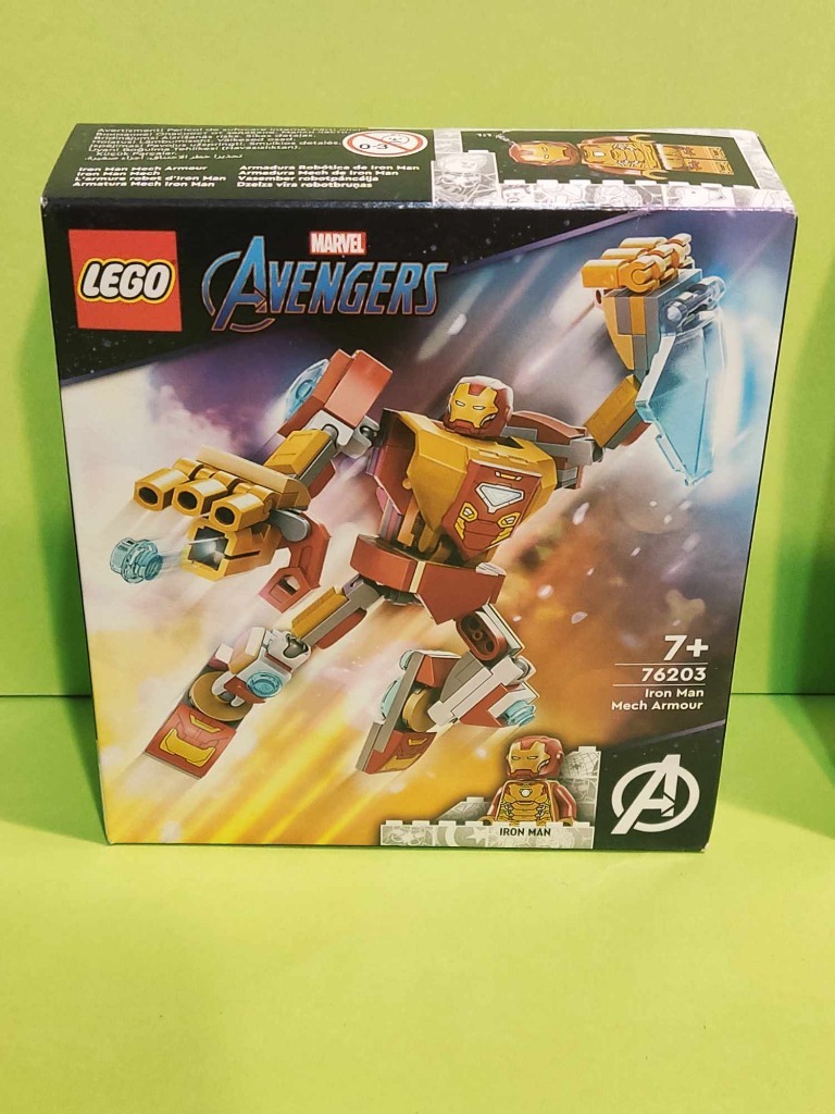 Lego 76203 Marvel Mechaniczna zbroja Iron-Man | Warszawa | Kup teraz na ...