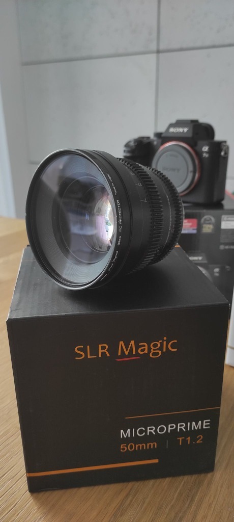 SLR Magic MicroPrime Cine 50mm T1 2 EMount | Głuchów | Kup teraz na ...