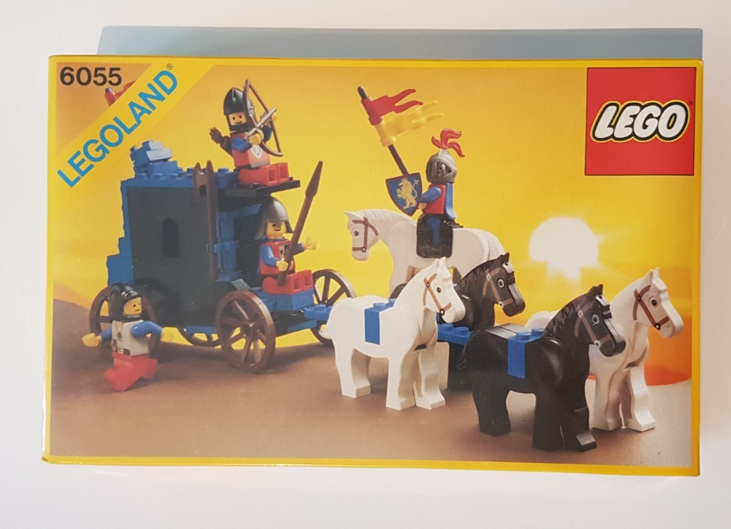Lego Prisoner Convoy 6055 Castle Lion Knights MISB new | Kraków | Kup ...