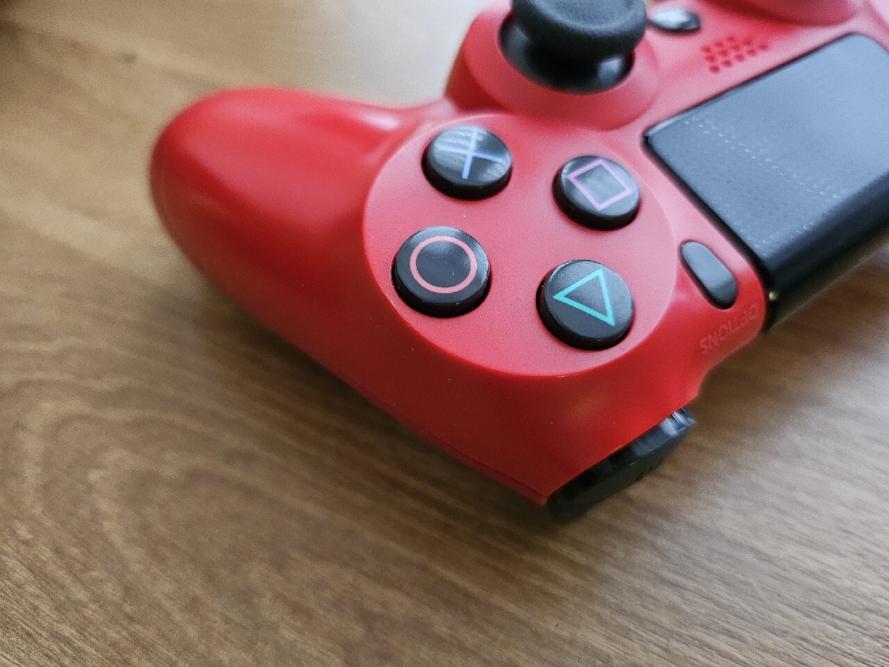 Dualshock do konsoli PlayStation ps 4 pad kontroler czerwony mat ...