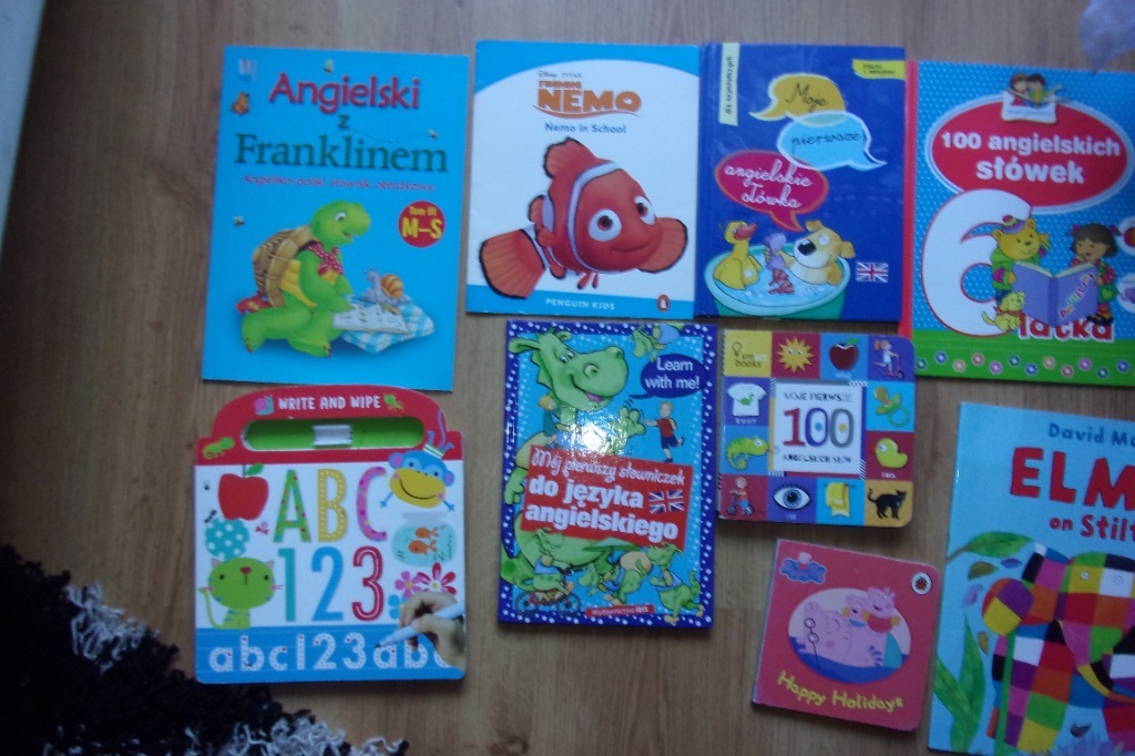 angielski elmer peppa numbers ABC franklin | Legionowo | Kup teraz na ...