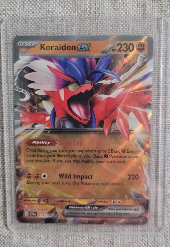 Koraidon EX 125 SVIen karta Pokemon | Łódź | Kup teraz na Allegro Lokalnie