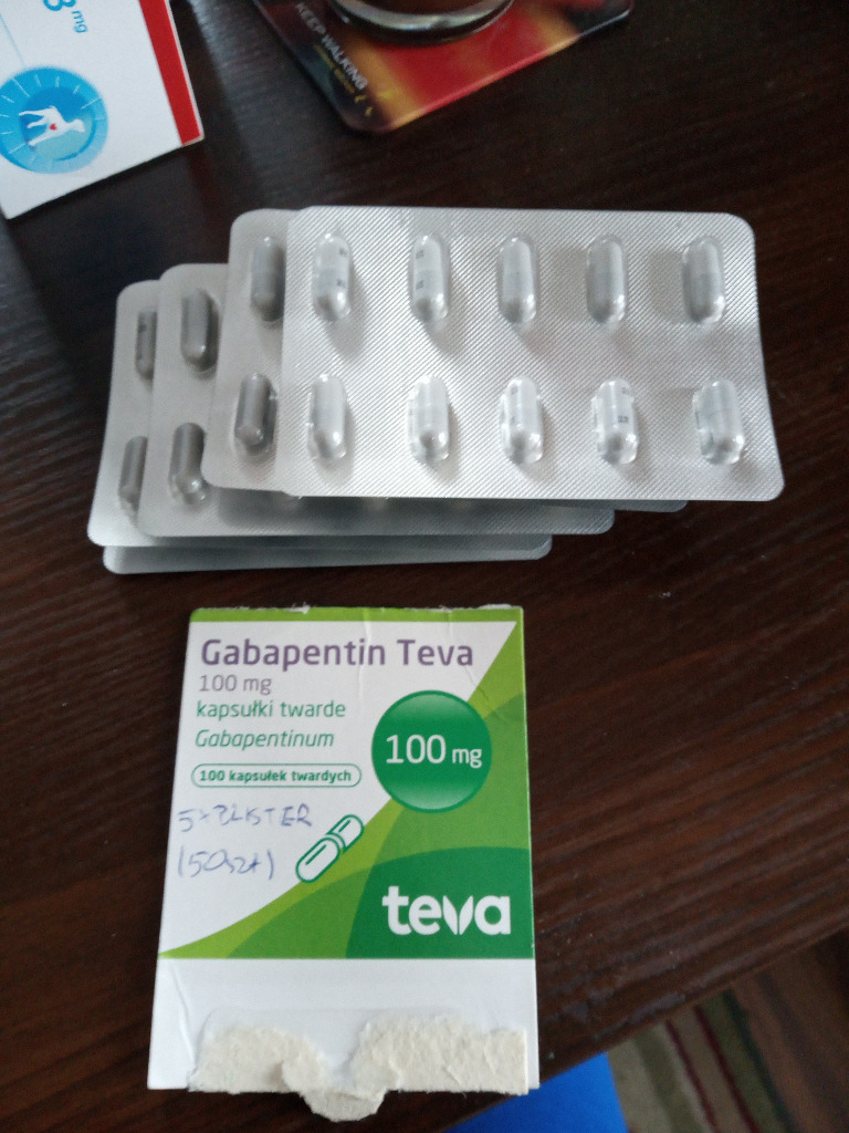 Tabletki dla psa - GABAPENTIN TEVA 100 mg. 50 tabl | Wiśniowa | Kup ...