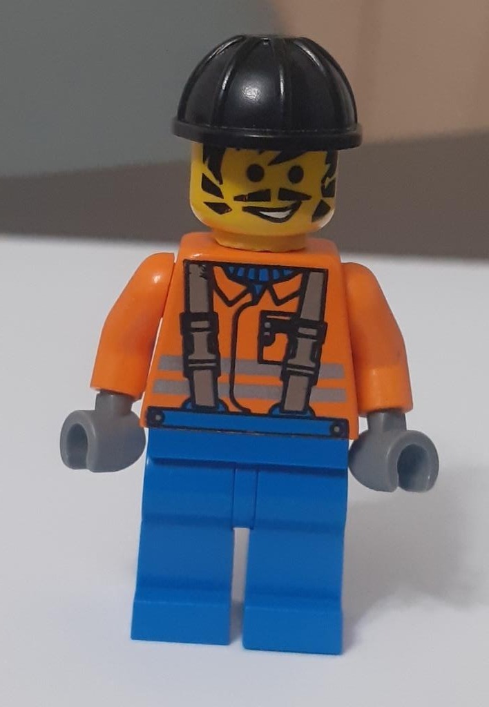 Lego Town Jr Construction Worker con006 | Kraków | Kup teraz na Allegro ...