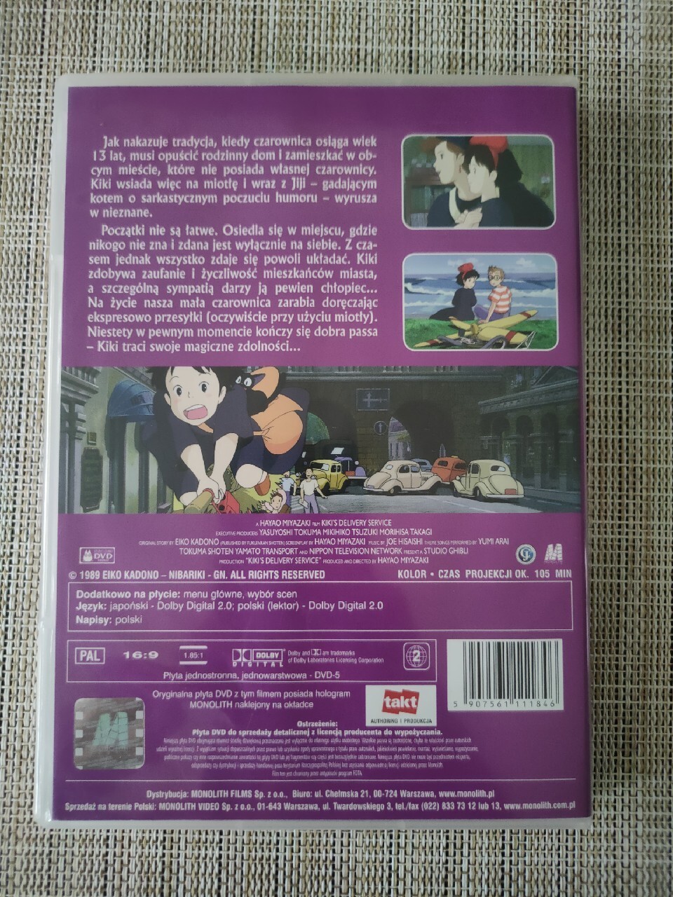 Podniebna Poczta Kiki Lektor PL DVD Ghibli | Nowy Sącz | Kup teraz na ... Podniebna Poczta Kiki Lektor PL DVD Ghibli | Nowy Sącz | Kup teraz na ...