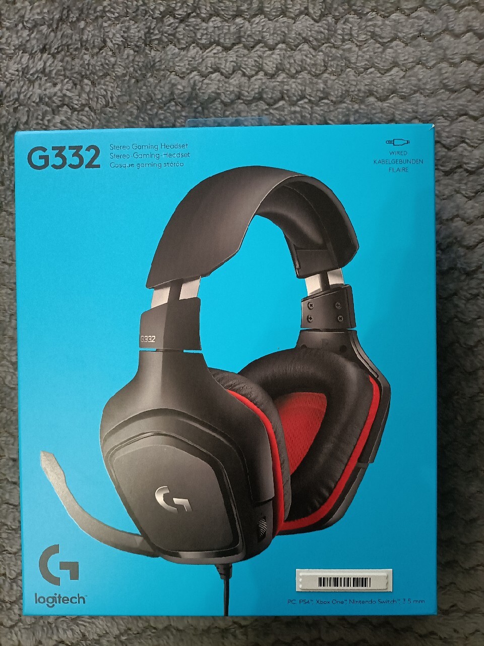 Słuchawki gamingowe Logitech G322 | Budzyń | Kup teraz na Allegro Lokalnie