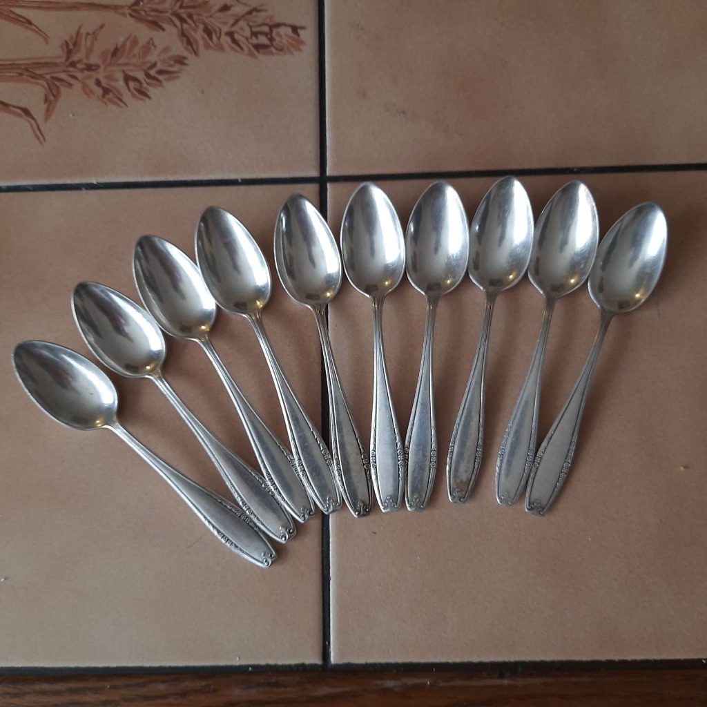 Srebrne łyżeczki Wellner Silber Elefant | BRWINÓW | Licytacja na ...