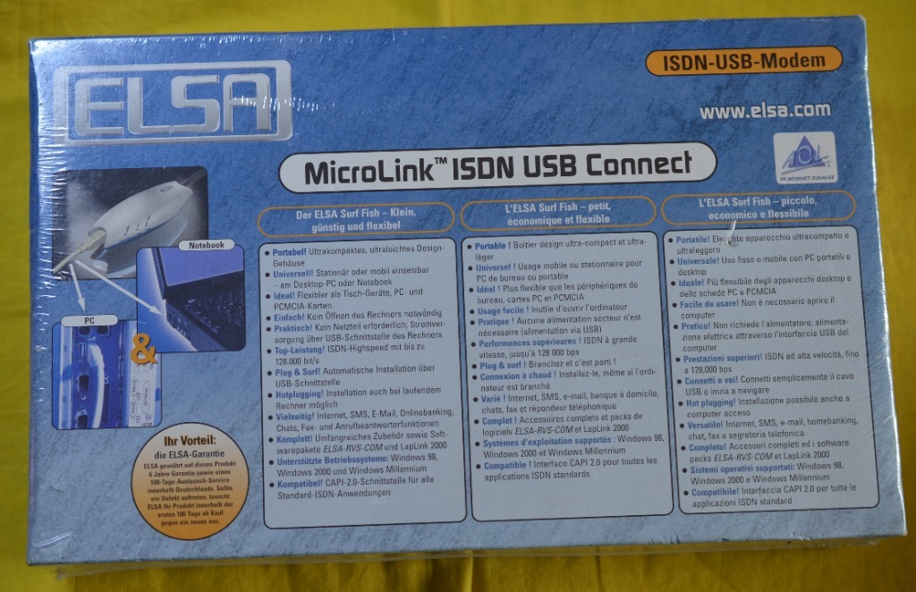 Nowy Retro Modem Isdn Elsa Microlink Usb Słupsk Kup Teraz Na Allegro Lokalnie