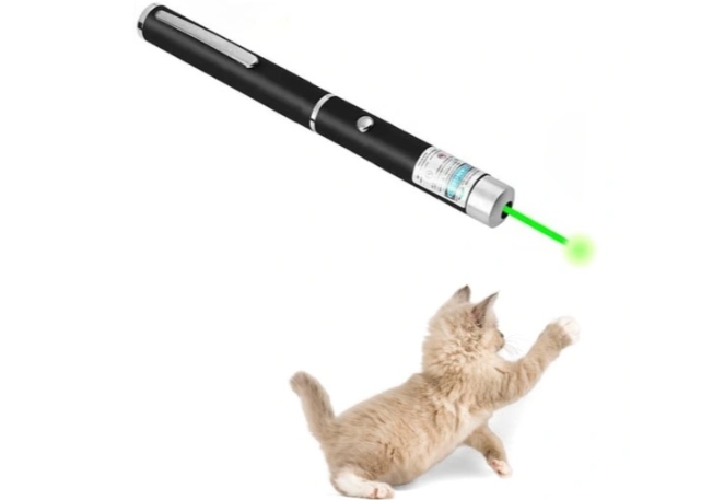 Laser ZIELONY wskaźnik laserowy prezentacyjny 15 cm | Warszawa | Kup ...