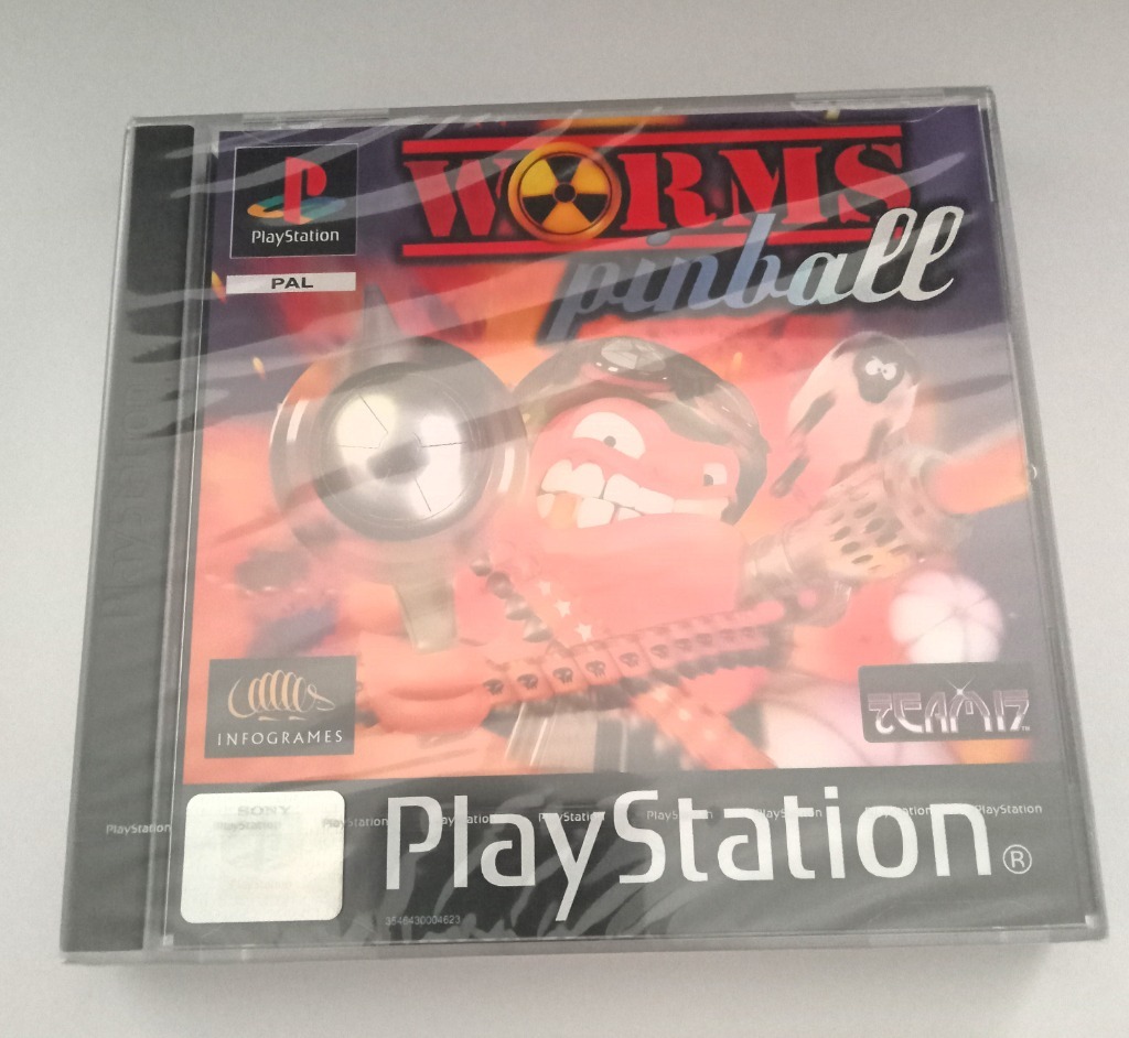 Gra Worms Pinball Playstation 1 PSX NOWA W FOLII | Katowice | Kup teraz na Allegro Lokalnie