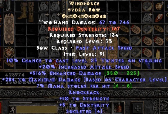 Siła Wiatru(windforce)Project Diablo 2 Pd2 sc LD | Warszawa | Kup teraz ...