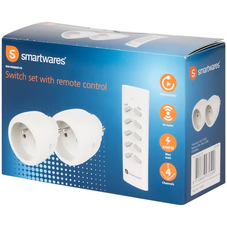 Zestaw przełączników Smartwares 2300 watów | 3-czę | Wałbrzych | Kup teraz na Allegro Lokalnie