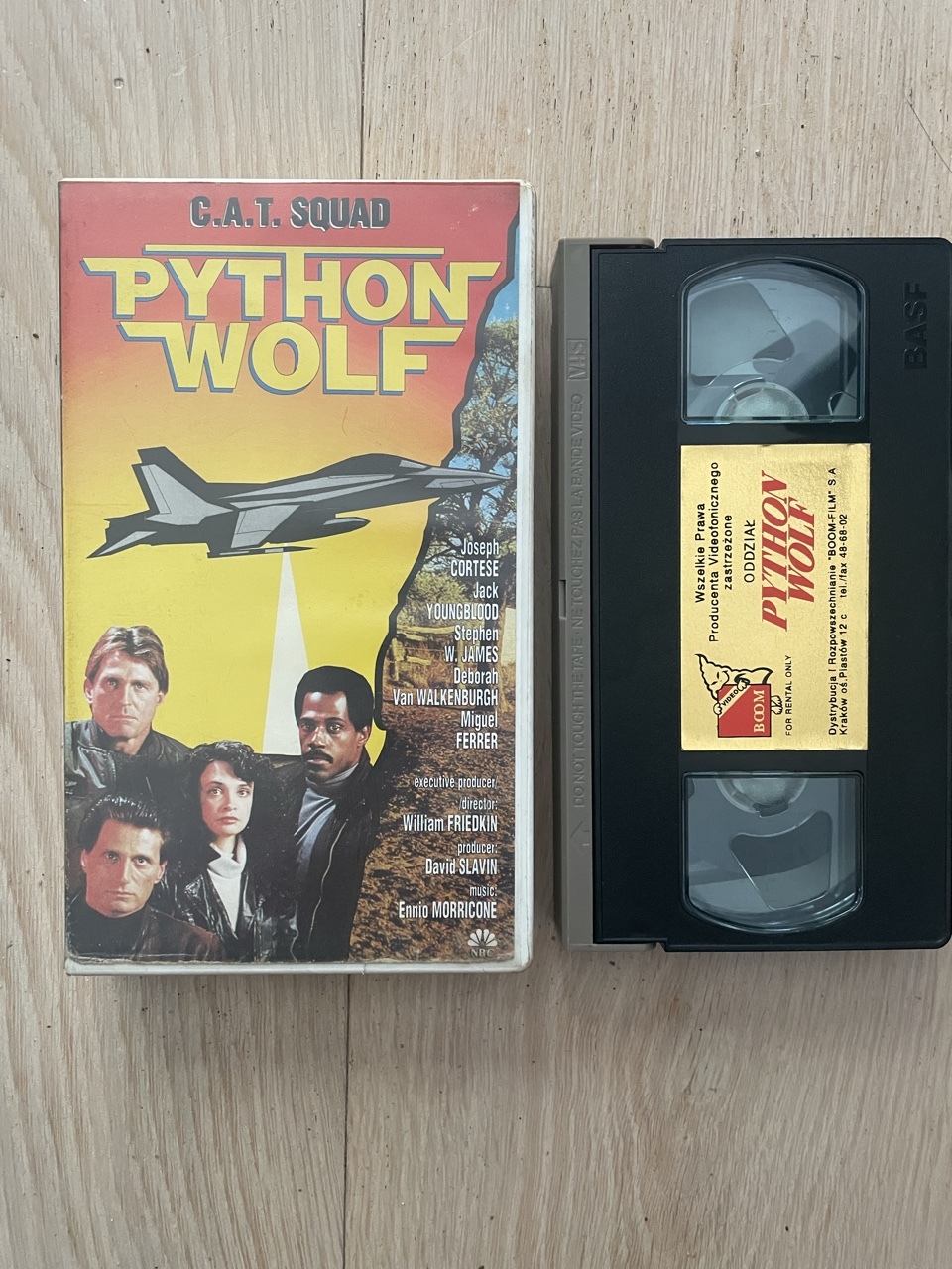 Python Wolf VHS C.A.T. Squad lektor unikat | Cedry Wielkie | Kup teraz ...