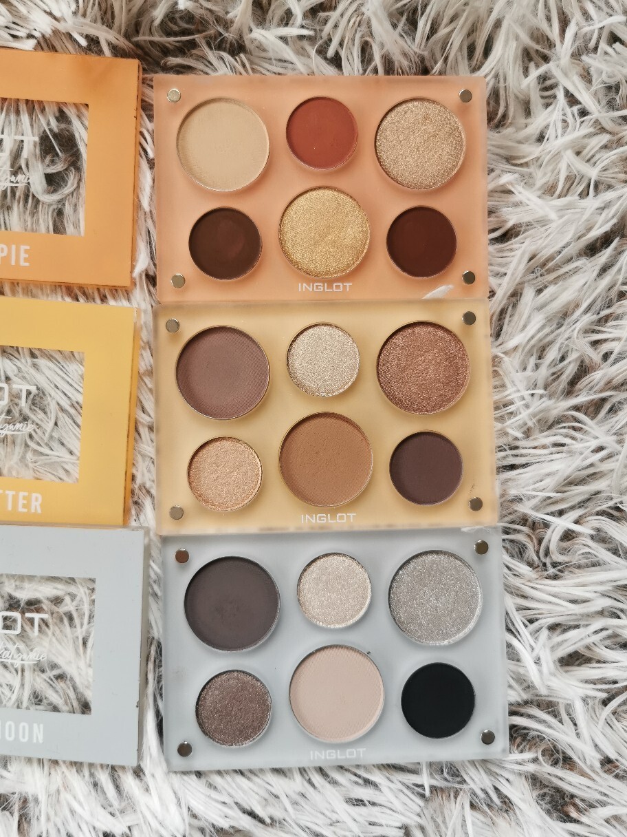 Inglot x komunikatywnie zestaw 3 palet cieni | Olsztyn | Licytacja na ...