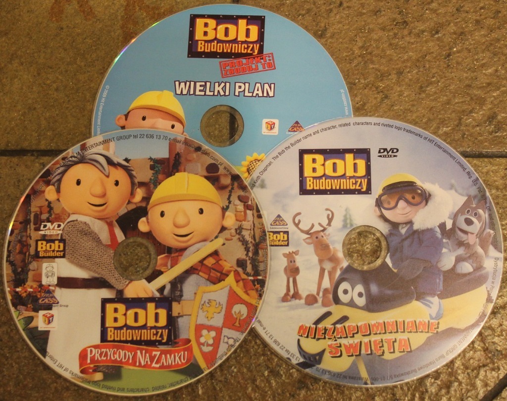 Bob budowniczy: DVD + VCD + puzzle + książka | Warszawa | Kup teraz na Allegro Lokalnie