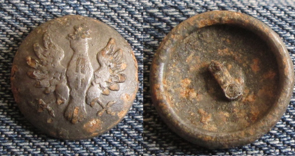 Mały Polski guzik wz 1917 | Pułtusk | Licytacja na Allegro Lokalnie