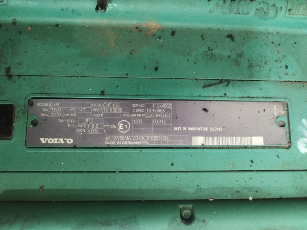 SILNIK VOLVO D3D CDE2 CBE2 1A D4H D4J D4D D5E EAE3 | Rzeszów ...