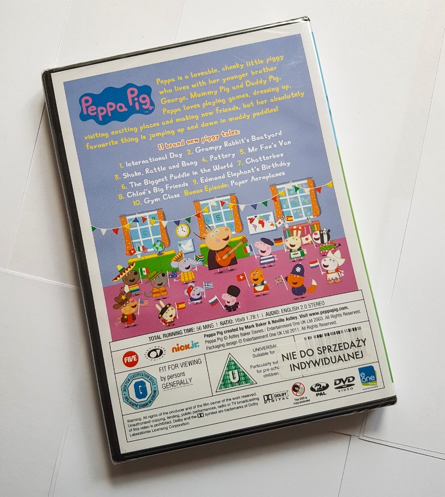 Film Peppa Pig: International Day dvd nowy folia | Wrocław | Kup teraz ... Film Peppa Pig: International Day dvd nowy folia | Wrocław | Kup teraz ...