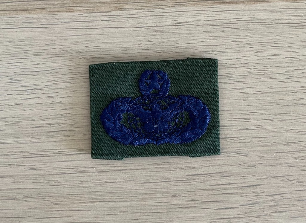 Naszywka USAF Master Force Protection Badge OD Subdued | Poznań | Kup ...