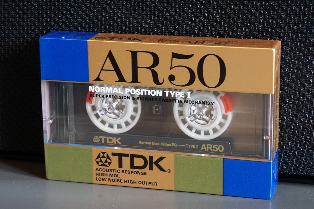 Kaseta TDK AR 50 Japan 1987 folia od 1zł | Warszawa | Licytacja na Allegro Lokalnie