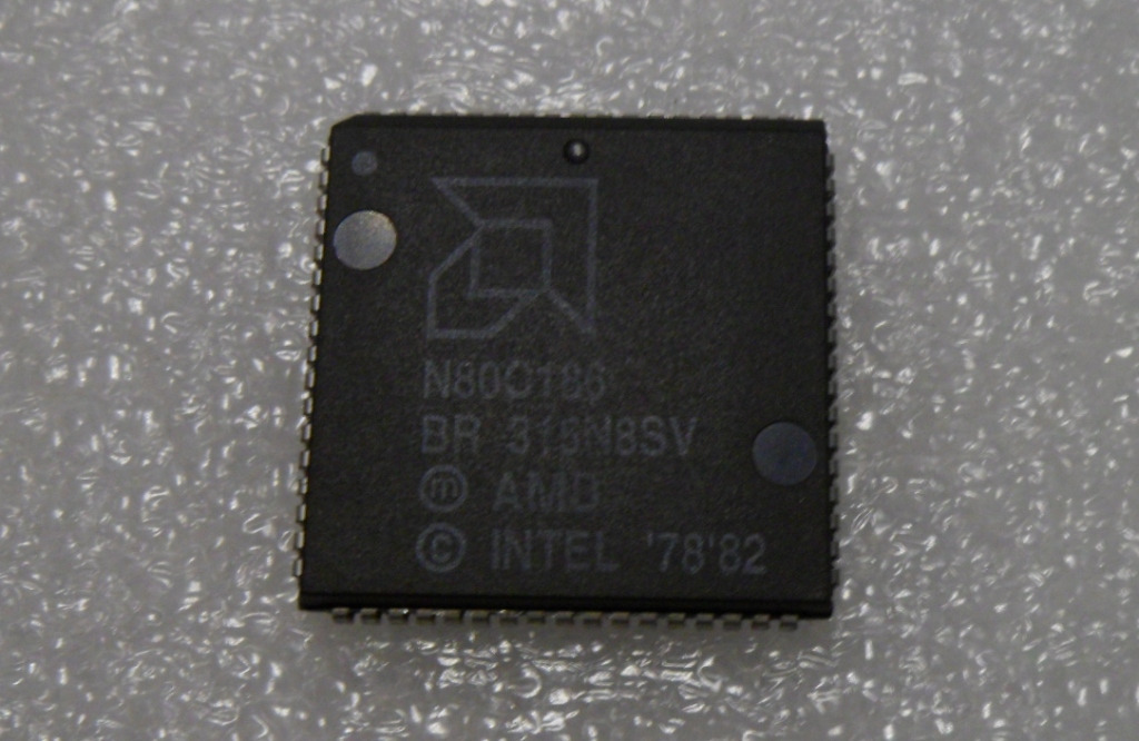 80C186 N80C186BR AMD 16Bit Microprocessor | Legnica | Kup teraz na ...