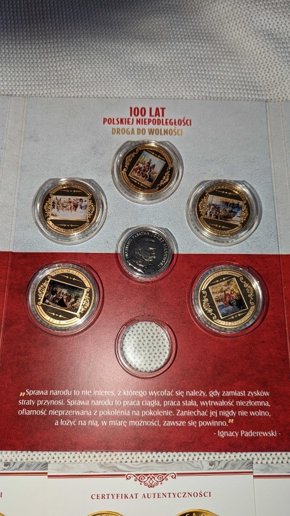 Skarbnica Narodowa 100 Lat Niepodległości Kolekcja | Rzeszów | Kup ...