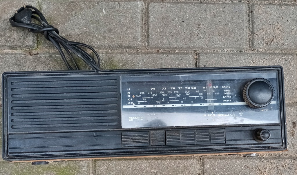Radio Unitra Diora R 206 Śnieżka - Niska cena na Allegro