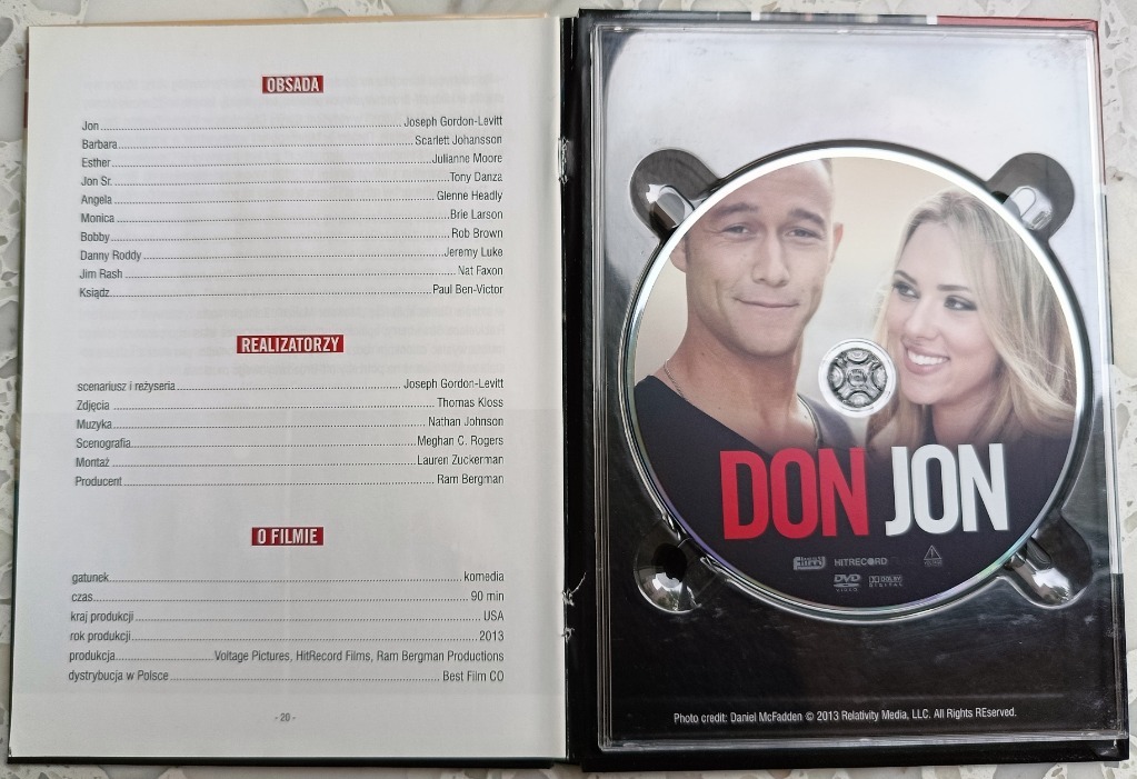 FILM DVD DON JON + książka Scarlett Johansson | Warszawa | Kup teraz na ...