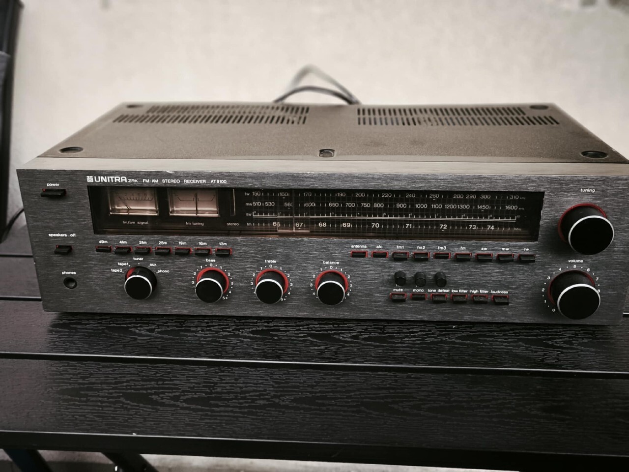 UNITRA amplituner at9100 | Kielce | Licytacja na Allegro Lokalnie