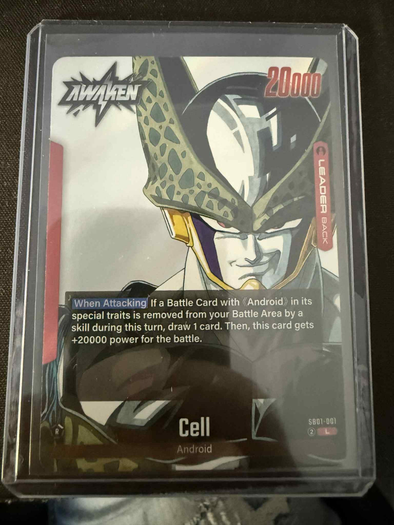 Dragon Ball Super Fusion World SB01 Manga Booster Leader FOIL CELL SB01-001 | Świdnica | Kup ...