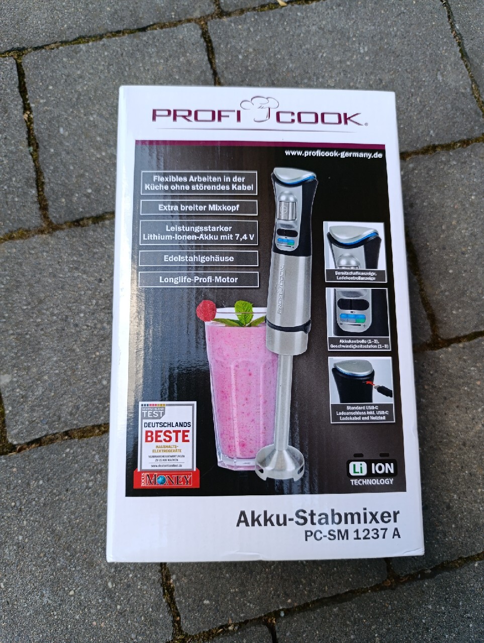 Blender ręczny Profi Cook PCSM 1237 A 200W czarny | Brzuśnik | Kup ...