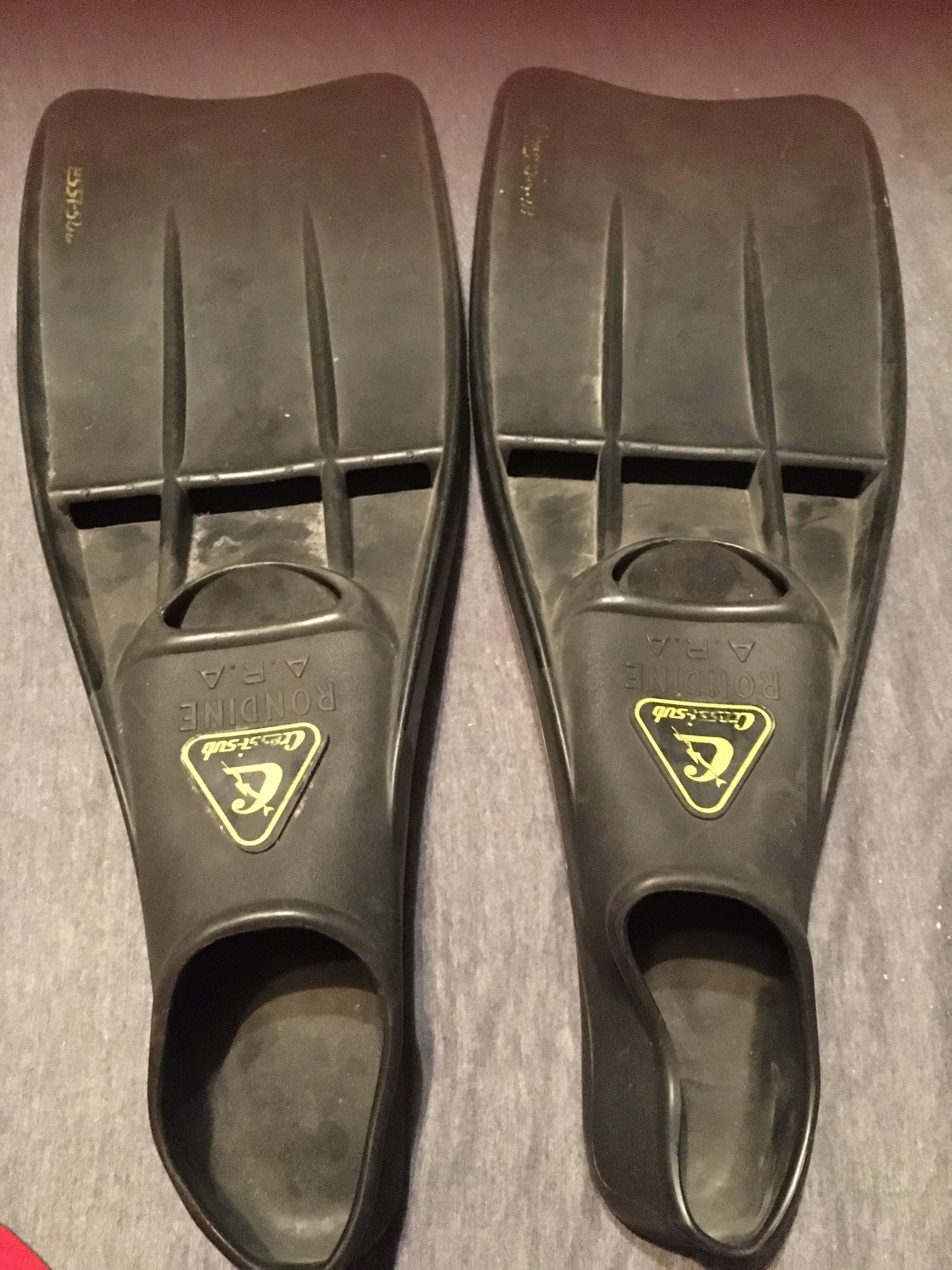 Cressi-sub Pletwy kaloszowe 38-39 czarne | Czarnorzeki | Kup teraz na ...