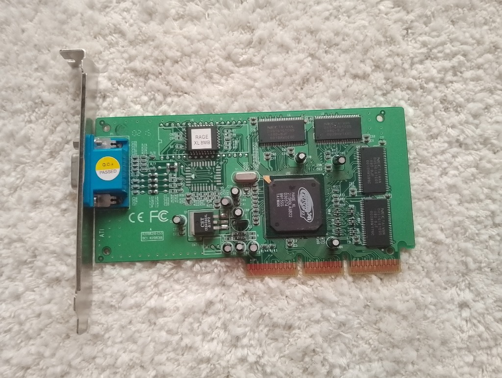 Karta Graficzna Ati Rage Xl 8mb Vga Sdr Jarosław Kup Teraz Na Allegro Lokalnie