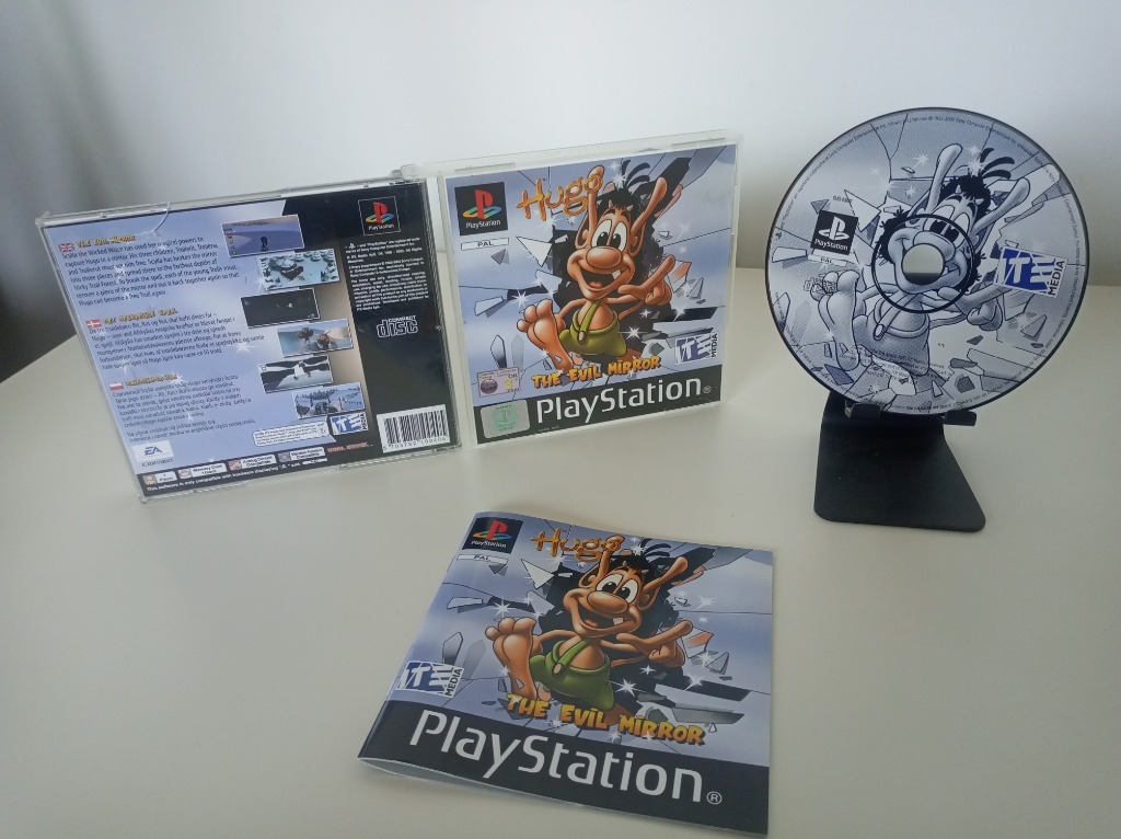 Hugo The Evil Mirror PSX PS1 PlayStation 3XA/PL | Łęki Królewskie | Kup teraz na Allegro Lokalnie
