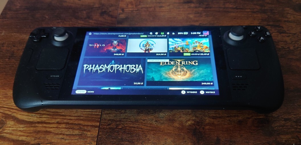 Steam Deck 256GB NVMe LCD | Gdańsk | Kup teraz na Allegro Lokalnie