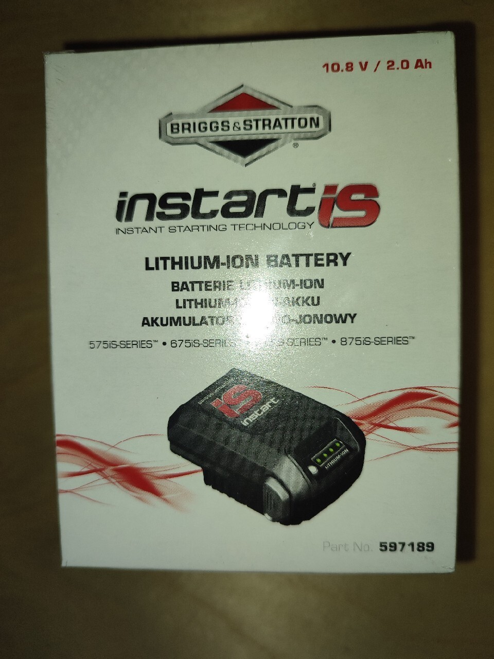 Akumulator Briggs&Stratton Bateria 597189 Instart | Legnica | Kup teraz ...