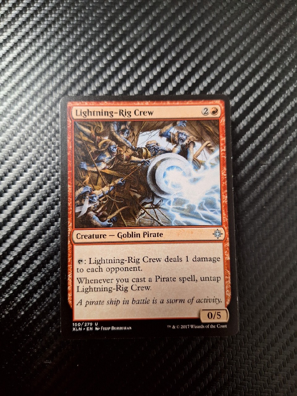 Karta Magic the Gathering: Lightning-Rig Crew | Tychy | Kup teraz na Allegro Lokalnie