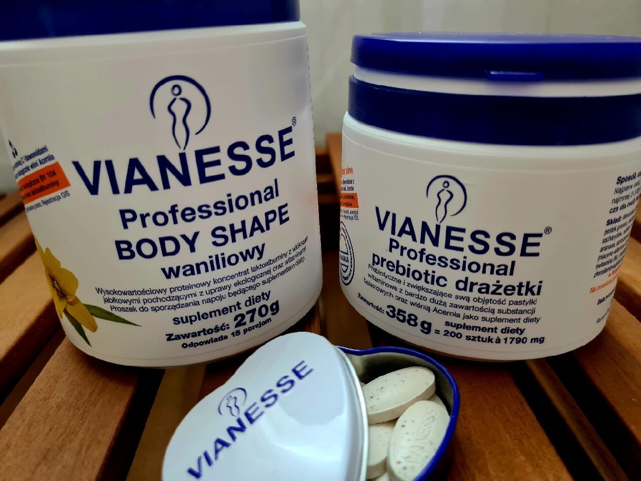 Vianesse 8x body shape 2x prebiotic + 2x gratis | Gąbin | Kup teraz na ...