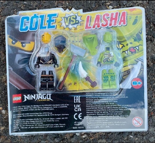 Lego ninjago legacy Cole vs Lasha | Mysłowice | Kup teraz na Allegro ...
