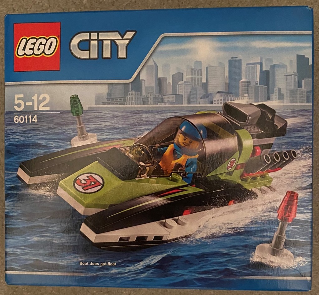 Lego City 60114 Race Boat 2016r MISB | Gdańsk | Kup teraz na Allegro ...