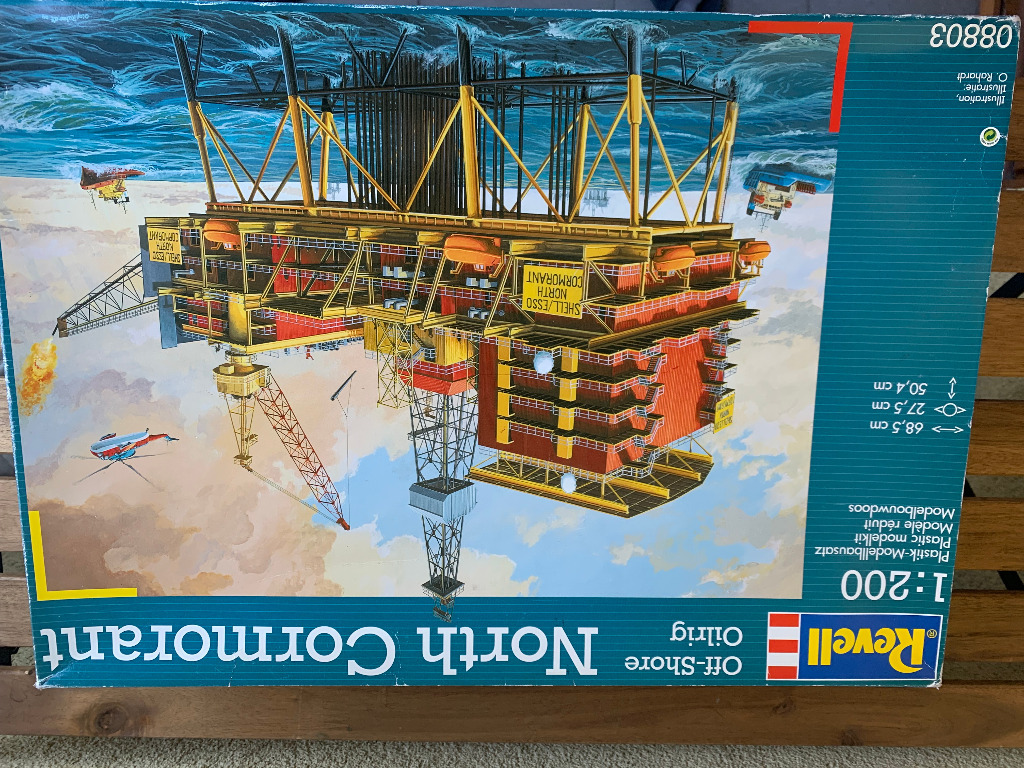 Revell 08803 Offshore Oil Rig North Cormorant1:200 | Warszawa ...