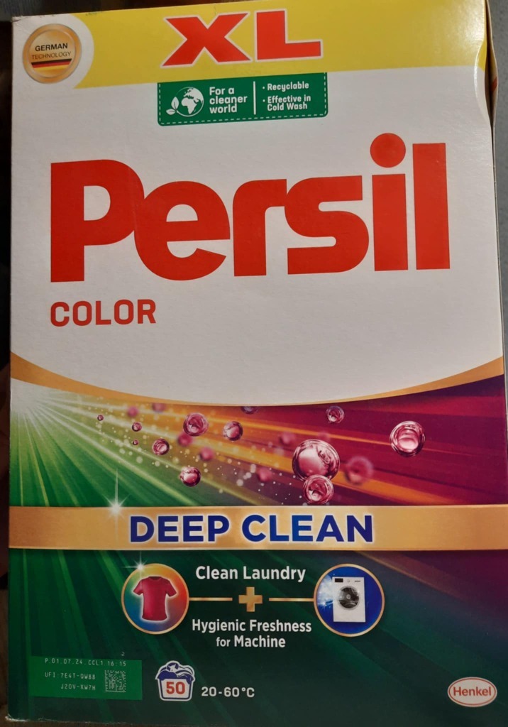 PERSIL color deep clean Proszek do prania tkanin XL 2 75 kg | Toruń ...