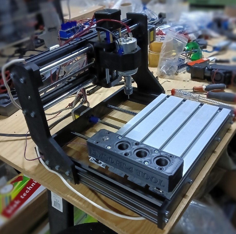 Frezarka cnc ploter cnc 3018 z ATC automatyczna wymiana narzędzia ...