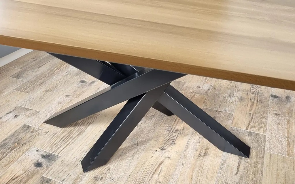 Stół pająk dębowy rozkładany – spider loft | Kolonia Niezabitów | Kup ...