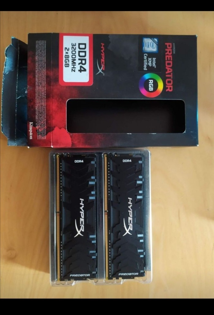 Kości Ram HyperX 2x 8GB | Elbląg | Ogłoszenie na Allegro Lokalnie