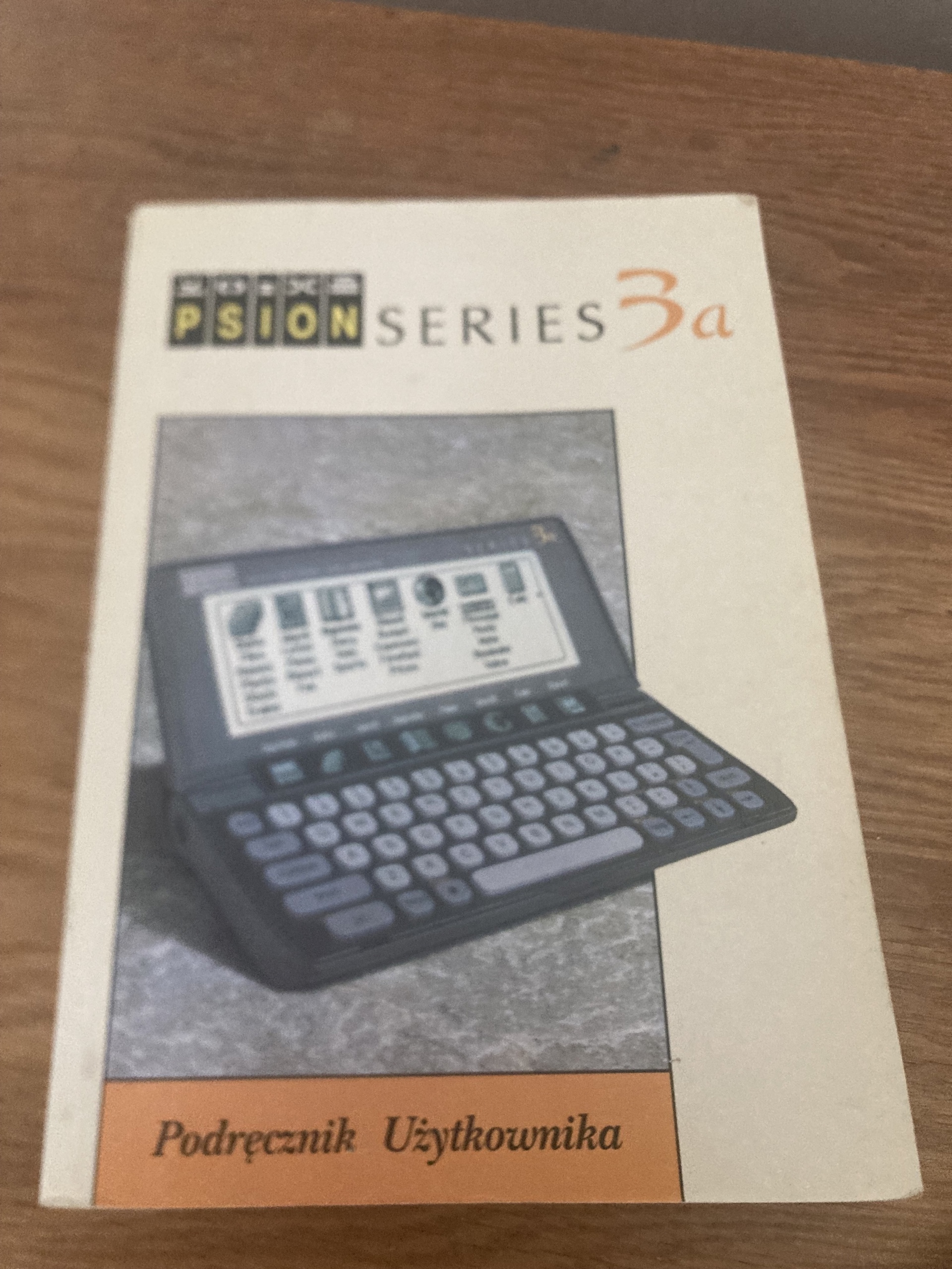 Psion Series 3a Podręcznik Użytkownika | Kętrzyn | Kup teraz na Allegro ...